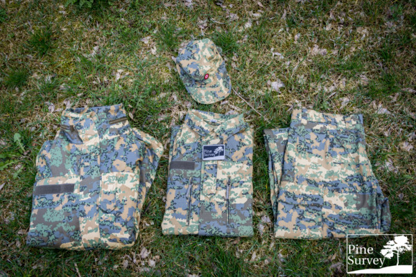 Fieldtest - "Tarnanzug Neu", the new Austrian camouflage pattern - Pine ...