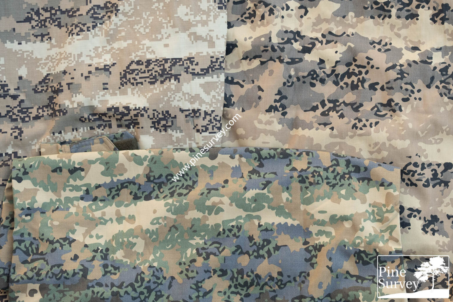 Austrian Desert Camouflage - Tarnanzug Beige - Pine Survey